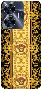 FRONK Back Cover for realme C55, RMX3710, VERSACE, MEDUSA, PATTERN ...