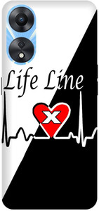 DIKRO Back Cover for OPPO A78 5G, CPH2495, X, NAME, LETTER, ALPHABET ...