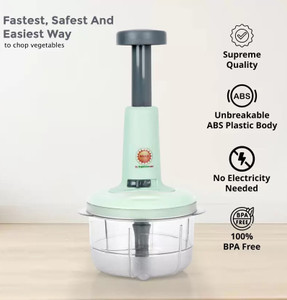 Ashirvad Multipurpose Solitaire Hand push Chopper 900ML with 4 ...