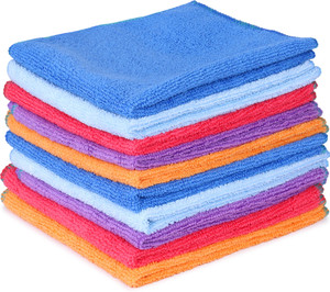 Sheen Microfiber cleaning cloth pack of 10 Wet and Dry Microfiber ...