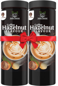 India Flavour Flavoured Instant Hot And Cold Hazelnut Coffee Combo Pack ...