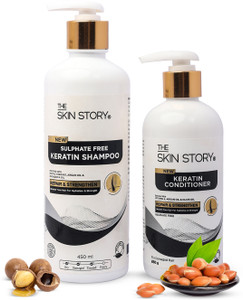 The Skin Story Sulphate Free Hair Care Kit (Shampoo + Conditioner ...