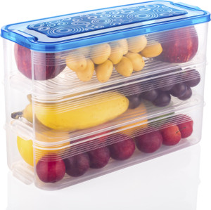 NXTBUY Plastic Fridge Container - 2500 ml Price in India - Buy NXTBUY ...