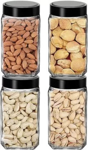 Sitaram Creation Glass Grocery Container - 1000 ml Price in India - Buy ...