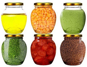 Urva Fashion Glass Grocery Container - 500 ml Price in India - Buy Urva ...