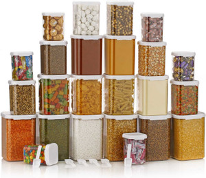 ecomet Plastic Grocery Container - 350 ml, 650 ml, 950 ml, 1400 ml ...