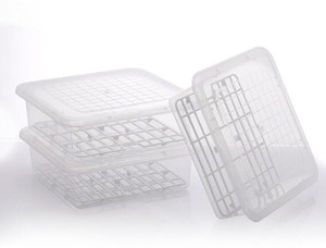 halfmoon Plastic Fridge Container - 2500 ml Price in India - Buy ...