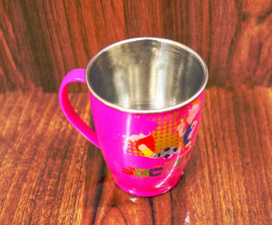 Pandit Steel Pack of 1 Stainless Steel Cartoon Printed Unique Coffee ...