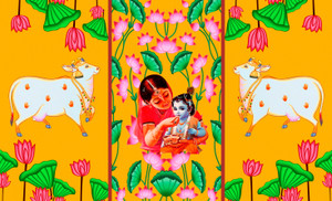 HARSHAD CREATION 3D Digital Backdrop for Decoration 8F & 5F Price in ...