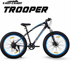 EAST COAST Trooper 26T Fat Bike Cycle for Men with Dual Disc Brake 26 T ...