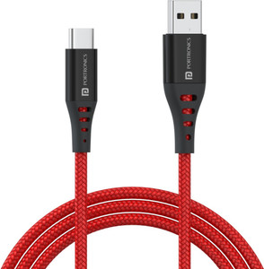 Portronics USB Type C Cable 6.5 A 1 m Konnect Dash 2 65W Super VOOC ...