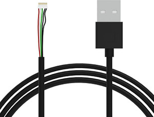 RAREGEAR Micro USB Cable 2 A 1.2 m Usb 2.0 Cable For Morpho Mso 1300 E ...