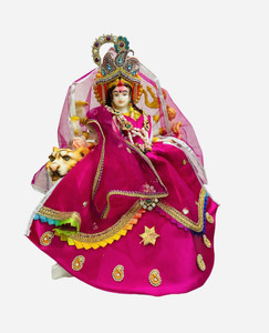 DESIGNER DEVI DRESSES Navratri Special Durga Mata Kali MATA Radha Rani ...