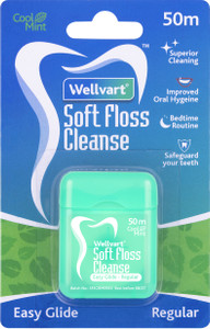 Wellvart Cool Mint Waxed Floss | Buy Oral/Dental Care Products in India ...
