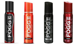 Buy FOGG PUNCH HAPPY AMAZE & DASH MOBILE POCKET DEO (25ML x 4 PACK ...