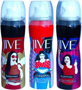 JIVE Pocket Deo Combo 40ML Each Deodorant Spray - For Women - Price in ...