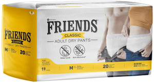 FRIENDS CLASSIC Adult Dry Pants - Medium (20 Pieces) Adult Diapers - M ...