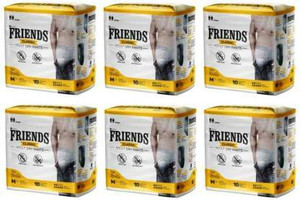 FRIENDS CLASSIC Adult Dry Pants - Medium (10 Pieces) - ( Pack of 6 ...