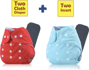 Jaydison Adjustable 100%Organic Cloth Button Diaper Reuse Nappy ...