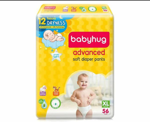 babyhug Advanced Pant Style Diapers Extra Large - XL - Buy 56 babyhug ...