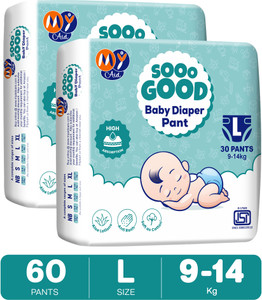 MyAid SOOO GOOD Super Soft Baby Diaper Pants – Fast Absorption , Rash ...