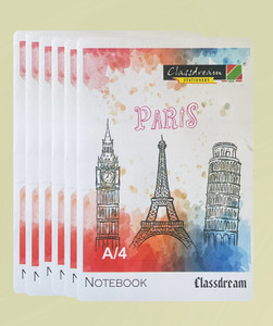 Classdream Eco paper A4 Note Book Ruled 244 Pages Price in India - Buy ...