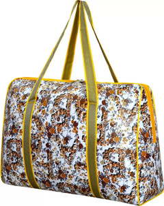 MAG (Expandable) Printed Women Shoulder Hand Duffle Bag Duffel Without ...