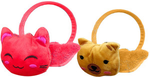 TRUE INDIAN Soft Fabric Winter Outdoor EarMuff|Warmer For Kids For ...