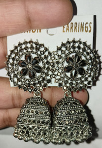 453453 Alloy Jhumki Earring Price in India - Buy 453453 Alloy Jhumki ...