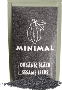 Minimal Black Sesame Seeds/ Kale Til/Fresh & Natural Black Till 500g ...