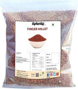 APLENTY Ragi Edible Seed | Finger Millet | Whole Grain | Kelvaragu ...
