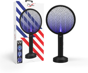 24 ENERGY 2 in 1 UV-Light C-type Rechargeable Mosquito Bat with Base ...