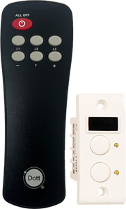 Dott Systems Non-Modular Remote Control Switch for 1 Light and 1 Fan ...