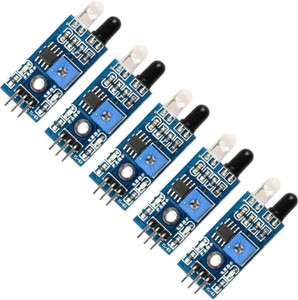 Floricx IR Sensor Module with LM393 10-38kHz Adjustable Frequency Pack ...