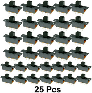 ELPH 25 pcs slide switch mounting switch mini electronic switch 6 pins ...