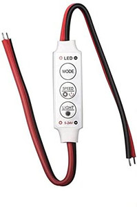 ELPH (1 Piece) 5 Speed & 6 Modes LED Strip Light Flasher Blinker Strip ...