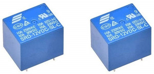 ERHIndia 12v PCB Mount Relay Set of Two Relays Electronic Components ...