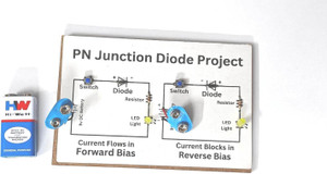 Esptronics PN Junction Diode Working Model DIY Working Model for Class ...