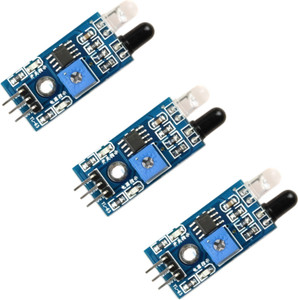 Floricx IR Sensor Module with LM393 10-38kHz Adjustable Frequency Pack ...