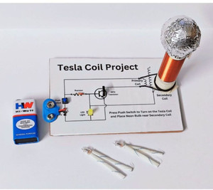 Esptronics Electromagnetic Induction Tesla Coil Project Working Model ...
