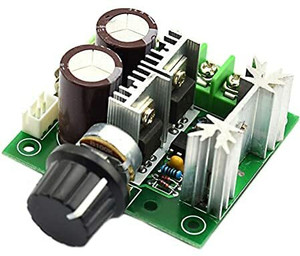 DIYtronics 12V-40V 10A PWM DC Motor Speed Controller Knob Electronic ...