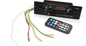 ERHIndia Bluetooth MP3 Card with Amplifier Music Player IC 6283 Based ...