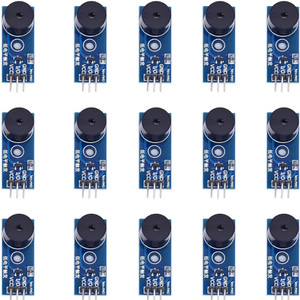 R&D Active Buzzer Alarm Module Sensor Beep PACK OF 15 Electronic ...