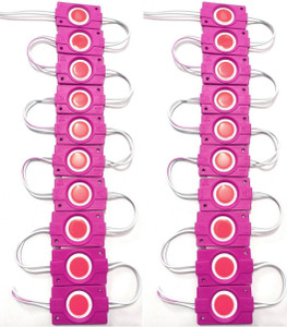 Illuminator Pack of 20(Purple) - 2.4W Coin LED Light 12Volt DC Self ...
