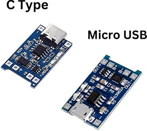 ERHIndia Type C and TP4056 Micro USB 5V 1A 18650 Lithium Battery ...
