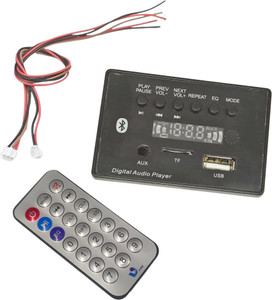 ERHIndia Bluetooth FM MP3 Amplifier Kit USB Aux Player Module Card with ...