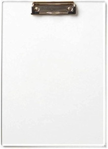 Flipkart.com | LIOGLOBAL Transparent Acrylic Examination Writing Pad ...