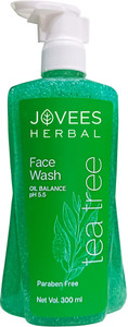 Jovees Herbal Tea Tree For Oily & Acne Prone Skin Reduces Dark Spots ...