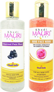 Khadi Mauri Charcoal & Rose - Pack of 1 Face Wash - Price in India, Buy ...