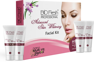 Biofresh Skin Whitening Facial Kit, For Brightening, Whitening & Even ...